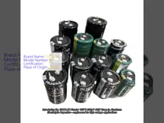 Krunter 105°c 330uf 400v Capacitore elettrolitico di alluminio ad alta tensione