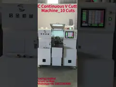 CNC連続V切断機_10切断