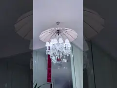 China Modern Style Glass Decoration Lighting Hotel Lobby Custom Large Project Indoor LED Hand Blown Glass Art Chandelier for sale