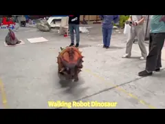 China New Realistic Animatronic Remote Control Walking Robot Dinosaur Robot Dog for sale