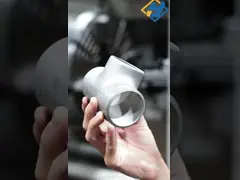 Stainless Steel Butt Welded Pipe Fittings Equal Tee