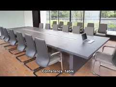Εργονομικά Εμπορικά Έπιπλα Γραφείο με μακρά λωρίδα με συρτάρια αποθήκευσης και ρυθμιζόμενα πόδια ύψους