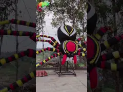 중국 웹 실물 크기인 살아있는 음성과 식물원 거인 아니마트로닉 거미 판매용