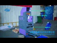 Scrap Copper Granules Separator Cable Wire Copper Mini Cable Granulator Machine