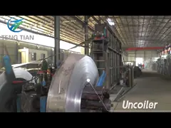 Automatic ERW Tube Mill for Carbon Steel Pipes 25-76mm