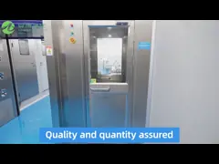 China Concealed Sliding Door Air Shower Room Automatic Opening And Closing Door for sale