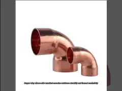 Copper Fittings  Elbow Long Radius D ASME Suitable Sturdy