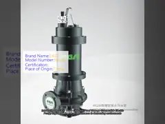 China EAST Wq-B Explosion Proof Sewage Submersible Pump 5.6-1500 m³/h Flow 4-45m Head IP68 Rated for sale