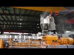 Factory Stock Two-Stage Extruder for PP/PE – Twin-Stage Plastic Pelletizing Machine