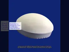 GE RAB4-8L Ultrasound Probe Transducer 3D 4D Dome Cap Replacement