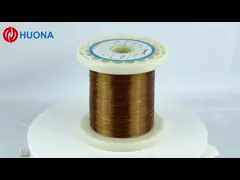 China 0.05*1mm Copper Nickel Flat Wire CuNi1 Heat Resistant For Electrical Heating Cable for sale