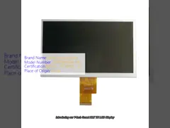 Smart HMI 7 Inch TN LCD Display LVDS Interface 1024x600 Resolution 1000nits Brightness