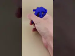 China Professional Hairdressing Solution Sapphire Blue Plastic Mini Trigger Sprayer K603-1 for sale