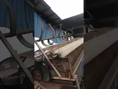 로스 스테인리스강 샤프트 나일론 브리스틀 원통형 롤러 솔