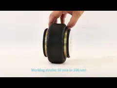 Goodyear 1B5-500 Single Convoluted Rubber Air Spring for Anti-Vibration Table