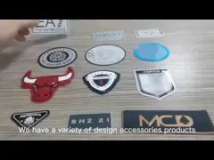 China Custom Wholesale Silicone Badges - Cartoon Animal/Brand Logo Patches for Garment Backpack Hat Decoration for sale