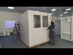 Anti-Corrosion Powder-Coated Double-Door Cargo Pass Box / Air Shower