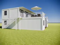 中国 プリファブ 急速 プリファブ ハウス 10フィート 20フィート 40フィート モジュール式 フラット コンテナ ハウス 販売のため