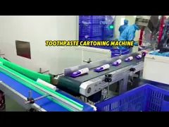 China 220V 50/60Hz Power Source Type Automatic Cartoning Machine Machine Noise ≤80 dB 20m3/h Air Consumption for sale