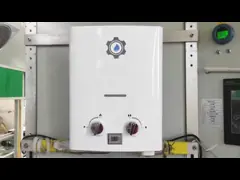 6L Portable Outdoor Dual-Knob Direct-Exhaust Natural Gas Water Heater