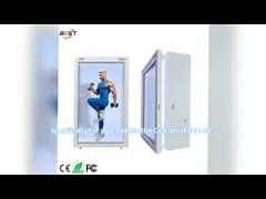 Virtual 3D Hologram Box for Museum Education Medical Hotel 4K 60Hz 178° 500nits