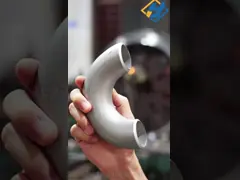 Stainless Steel Butt Welded Pipe Fittings 180 degree elbow