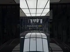 Perfect car window film installation effect
