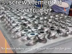 調整可能なトルクと長さのインナースラインツインスクリューエクストルーダーシャフトを組み込む