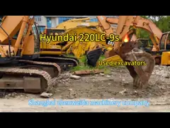 China Hyundai 220LC-9S Used Excavator Crawler Excavator Second Hand Japan Engine 220LC-9S for sale