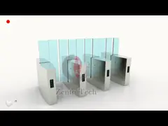 회전식 십자문 100W를 미끄러지게 하는 녹슬지 않는 강철 304 얼굴 인식