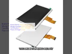 7 Inch TN Module 1024x600 Resolution TFT LCD Display with Touch Panel