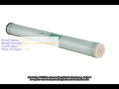 Membrane di nanofiltrazione che combinano elevato flusso d'acqua e alto tasso di desalinizzazione