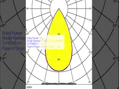 12×1pcs 5050 LEDs 173×71.4mm Precision Dimension High-Impact PC Material Durable Street/Area Lighting Lenses