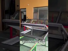 중국 프리미엄 단열 알루미늄 고정 창문 현대 건축 디자인 판매용