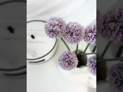 Simulated flower 6-piece mini ball home decoration dining table flower hotel soft decoration floral