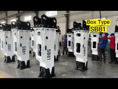 Guchuan SB81 / GCB220 1978KG Box Type OEM Hydraulic Hammer for 18-26 Ton Excavator