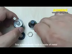 China 534 Series 10-Turn Wirewound Potentiometer 2W 1k-100k Ohm Precision Variable Resistor for sale