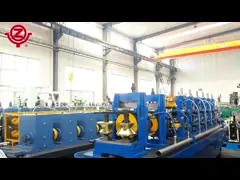 The industrial efficiency aesthetics in the pipe welding unit workshop