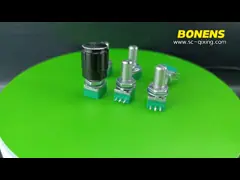 RK097N 15mm Handle 3 5 6 Pin Audio Shaft Sealed Potentiometer For Audio Amplifier Adjustment