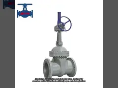 Gate valve is the closing member (gate) driven by the stem, moving up and down in the vertical direction along the centerline of the pathway to achieve the purpose of opening and closing the valve.