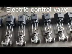 SONGO Electric Equal Percentage Regulation Control Valve