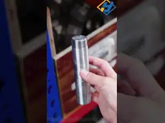 Stainless Steel TOE Nipple BSP Male X 150mm Long Custom Size Single Threading Weld Nipple