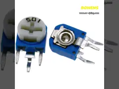 RM065 202 Blue White Variable Resistor Horizontal WH06-2 2K Potentiometer