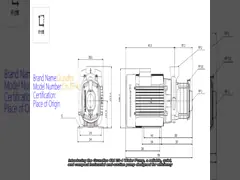 China Grundfos Cm 25-4 Water Pump Reliable Quiet and Compact Horizontal End Suction Pump for sale