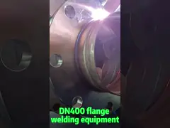 Flange welding