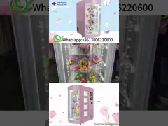 China Customized Flora Vending Machine / Flowers Band Vending Machine 18.5 Inch for sale