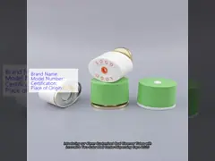 40mm Diameter Customized Oval Cleanser Tubes with Two-Color Matt Center-Dispensing Caps RG20