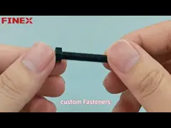 M8 M12 DIN6921 Stainless Black Zinc Plated 8.8 Grade Hex Flange Bolt for Engine Brackets