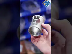 Reducing Tee Pipe Fitting Threaded Equal BSPP BSPT Weld for Oil Water Stainless Steel Head Casting