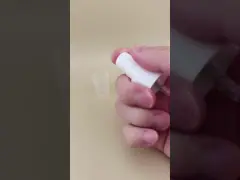 Customized White Ribbed Fine Mist Sprayer K304 Trigger for Comestic Bottles